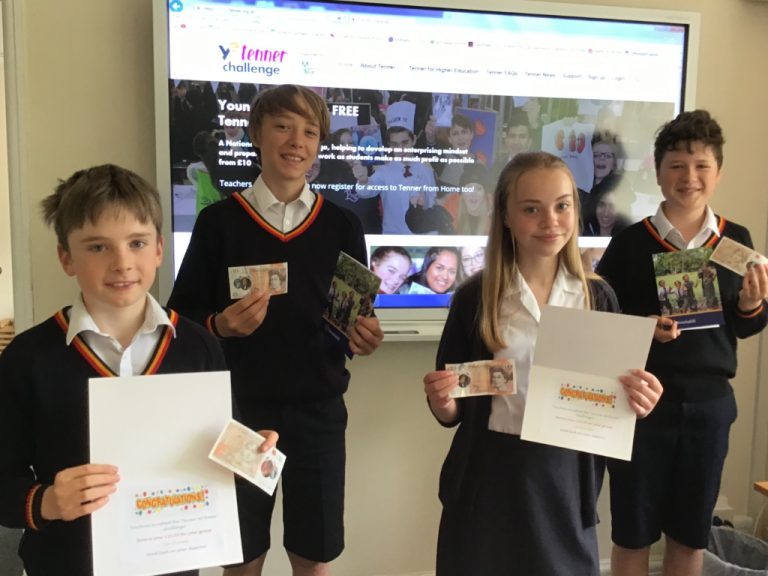 The Tenner Challenge | Virtual Enterprise Project at Sunninghill Prep